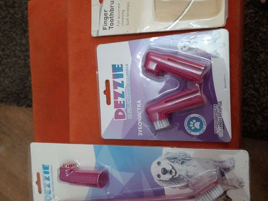 Зубная щетка для собак