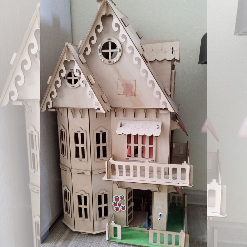 Домик с мебелью для хомяка