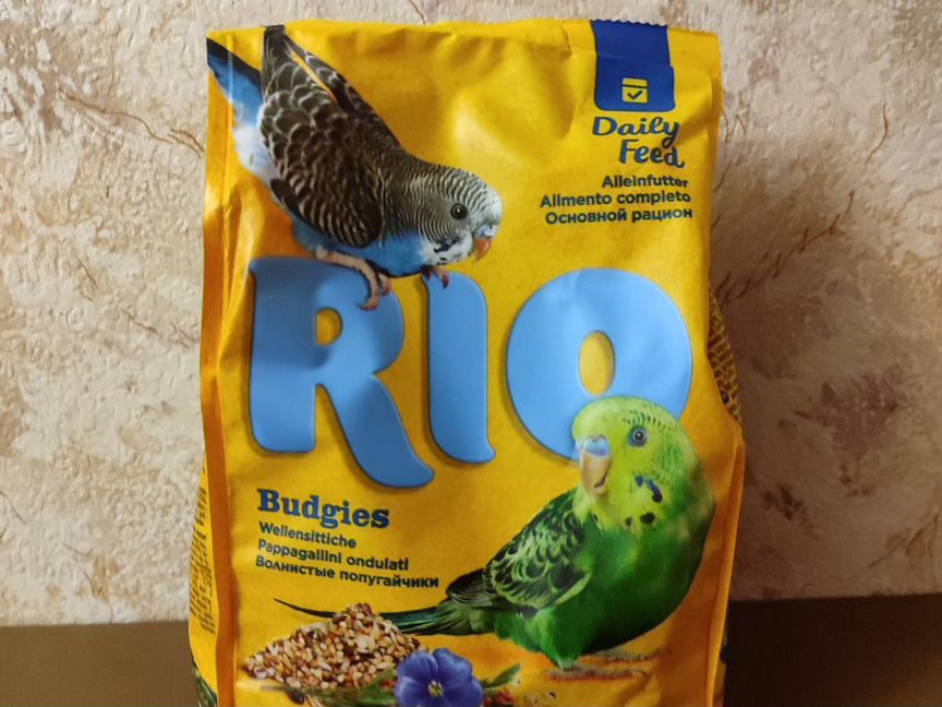 Корм rio для волнистых попугаев