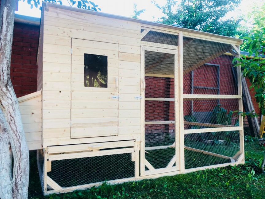 Курятник зимний