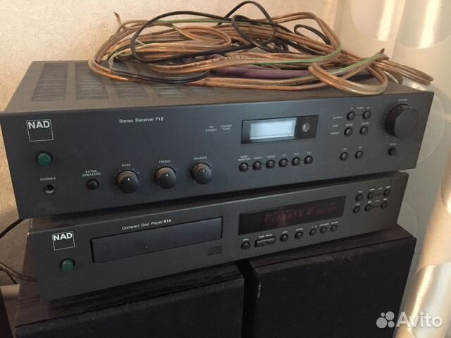 Ресирвер NAD 712, CD NAD купить в Выборге | Электроника | Авито