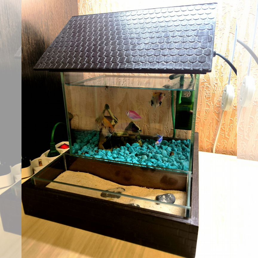 Аквариум с рыбками