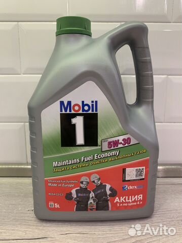 Mobil 1 5w30 ESP 5л Европа Оригинал купить в Санкт-Петербурге с ...