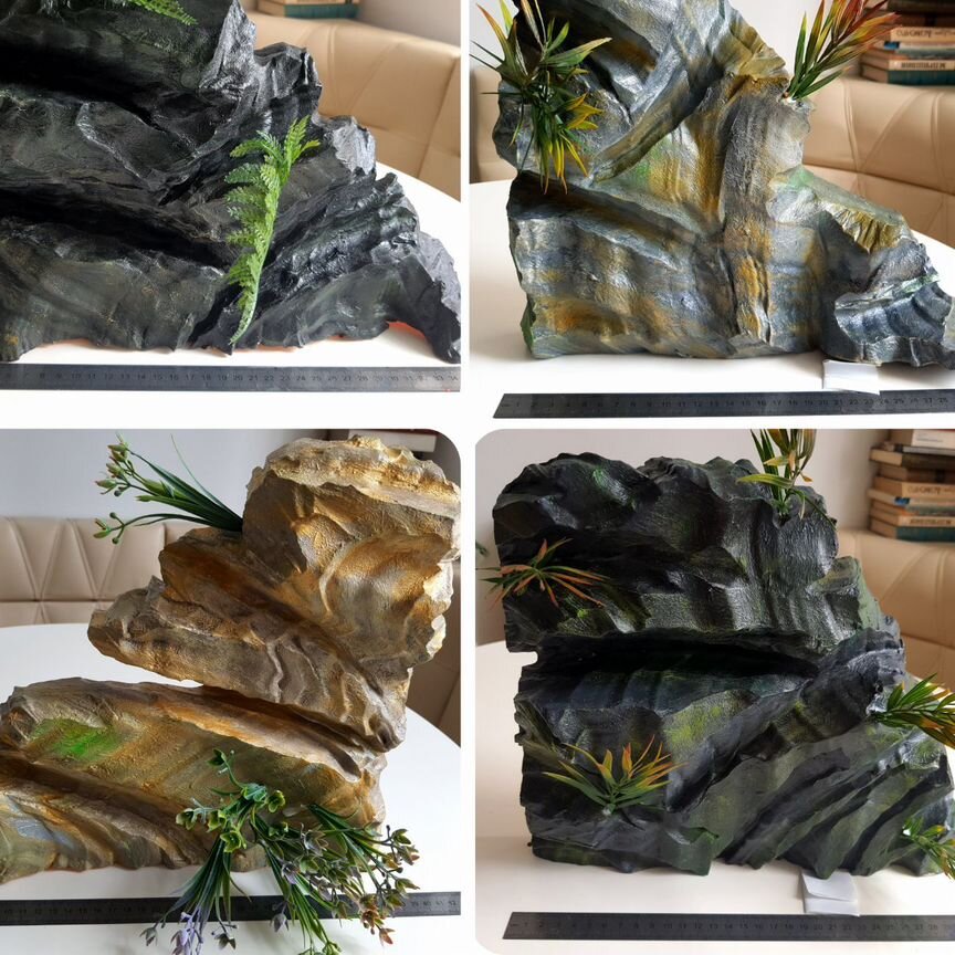 Фон скала для террариума готовый