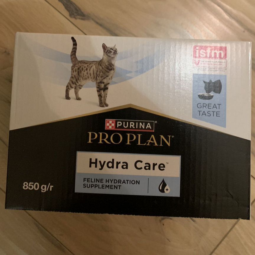 Корм для кошек proplan hydra care