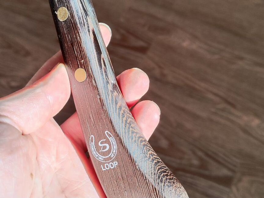 Нож копытный петлевой ручка для рашпиля