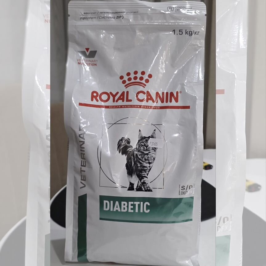 Корм для кошек royal canin diabetic 1.5 кг