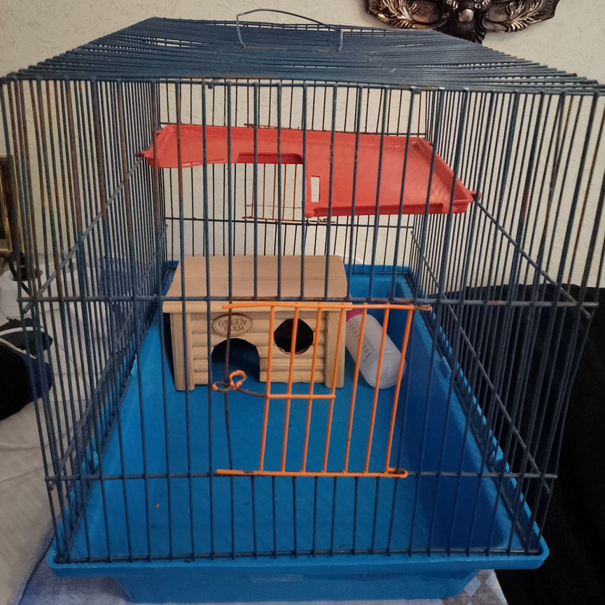 Клетка для грызунов большая бу 40*30