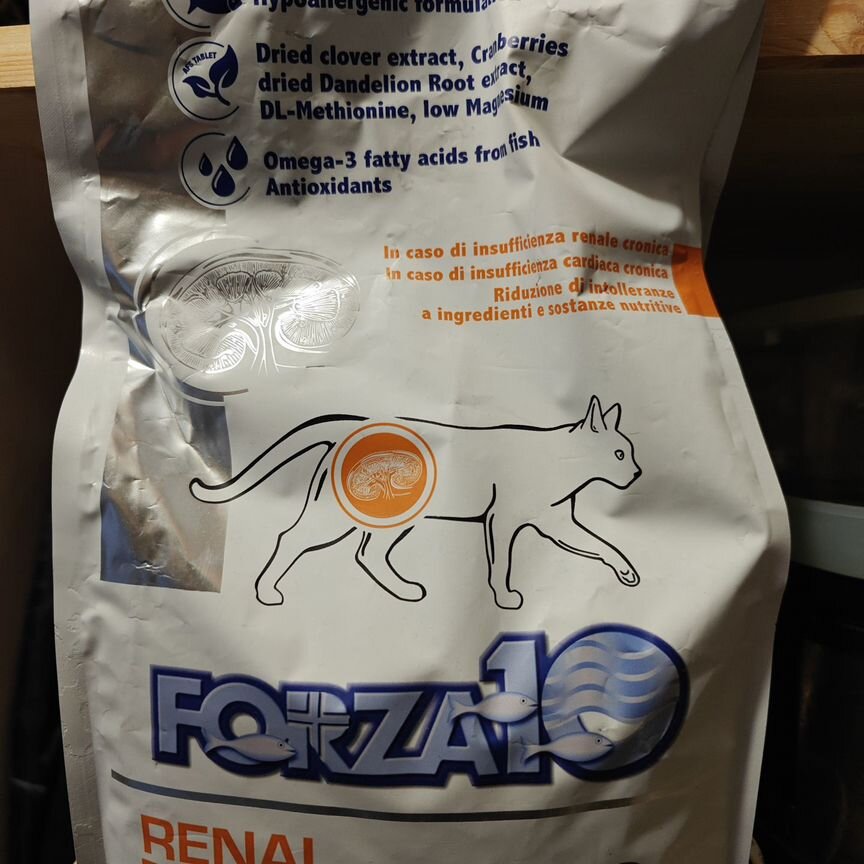 Корм для кошек Forse renal active 1.5 кг