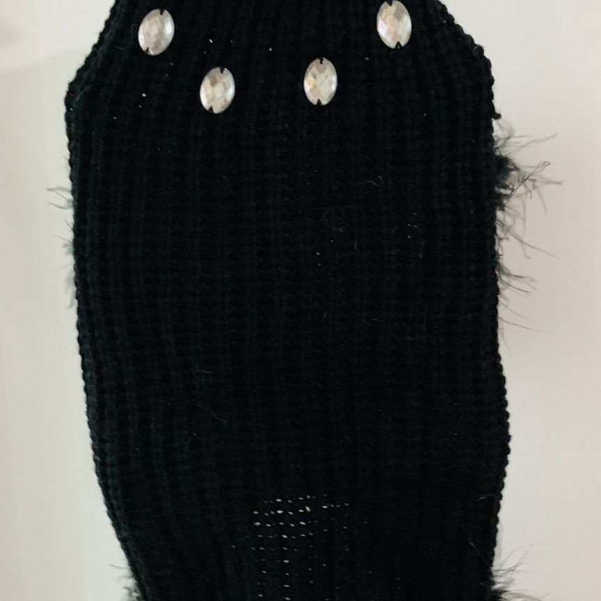 Свитер с камнями для мелких пород собак