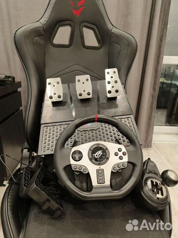 Игровой руль dexp wheelman pro gt купить в Уфе | Электроника | Авито