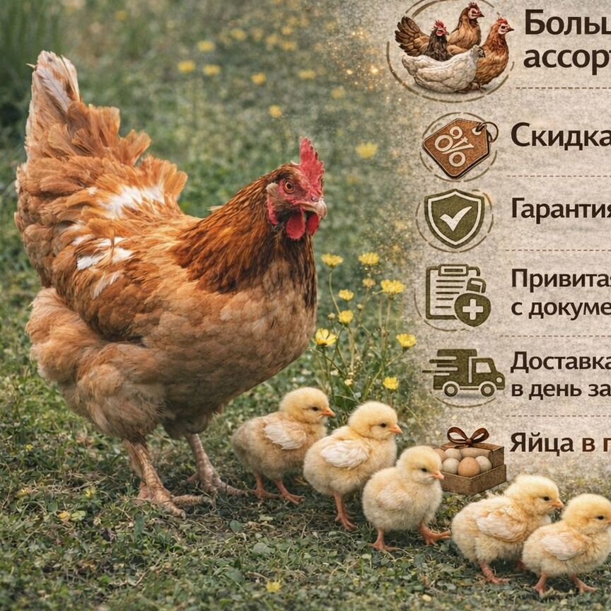 Куры несушки разных пород