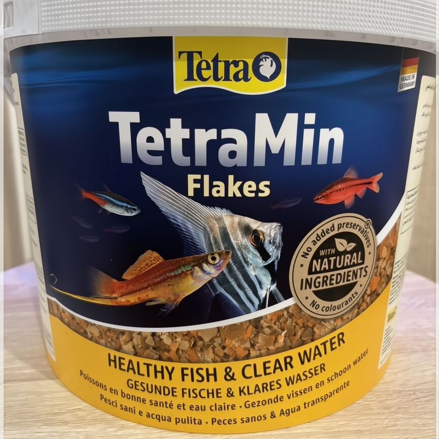 Tetra Min Flakes корм для аквариумных рыб