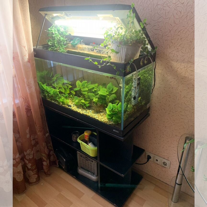 Аквариум с тумбой 100 л