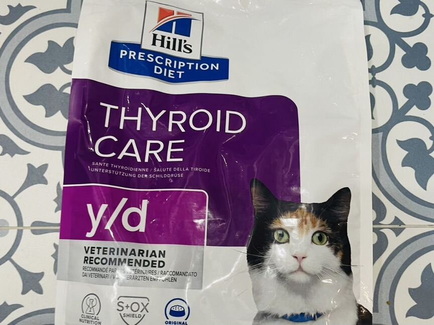Корм Hills thyroid care y/d для кошек