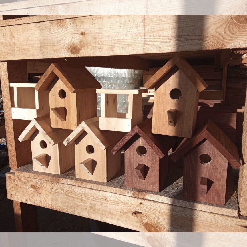 Скворечники кормушки