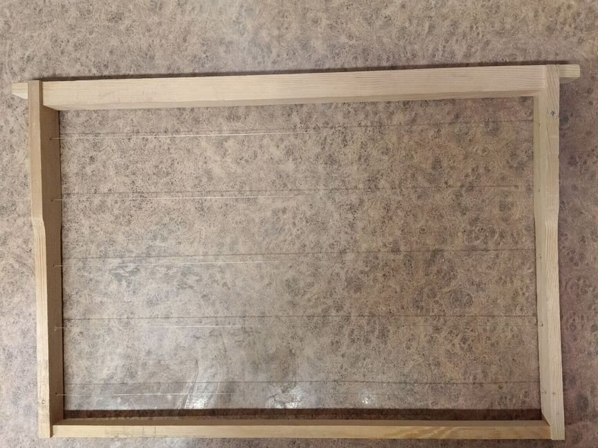 Рамка для улья, дадан, в сборе, с проволокой