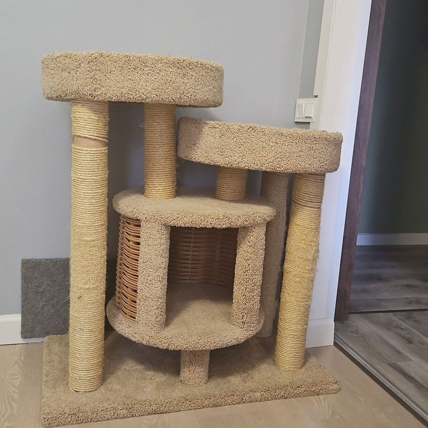 Когтеточка домик для кошки бесплатно