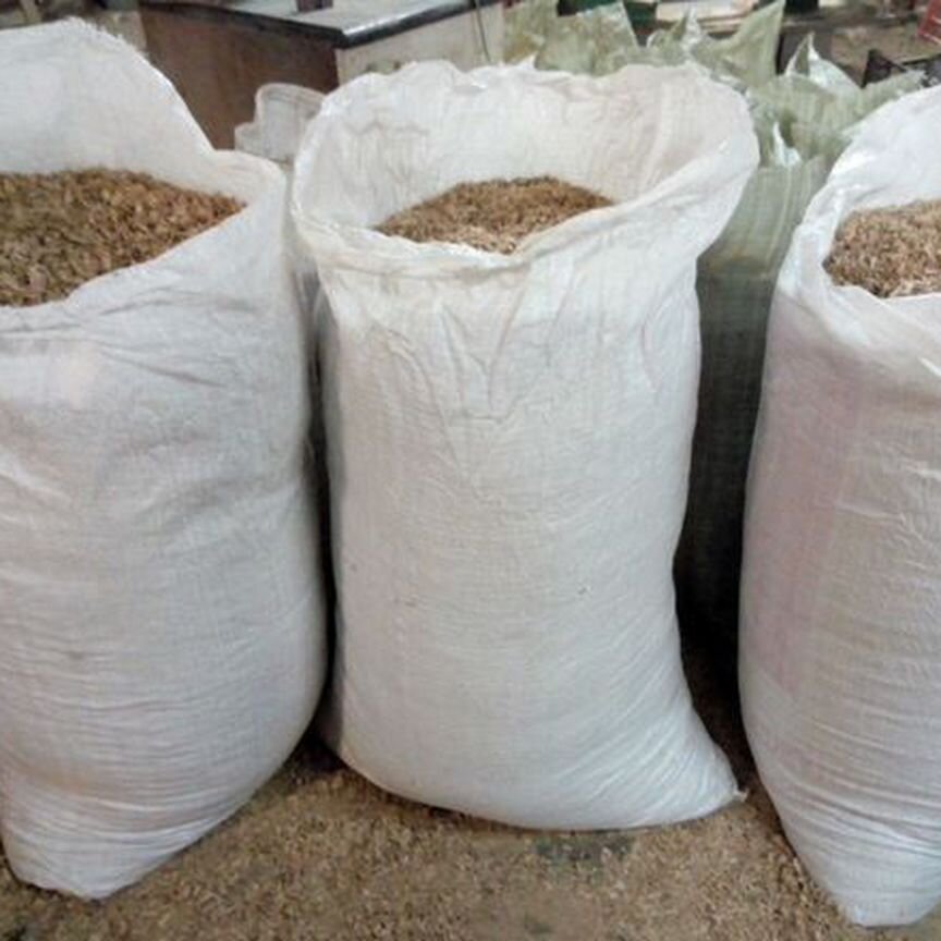 Опил в мешках