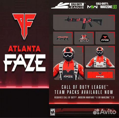 Call of Duty League Atlanta FaZe Pack 2023 xbox купить в Санкт ...