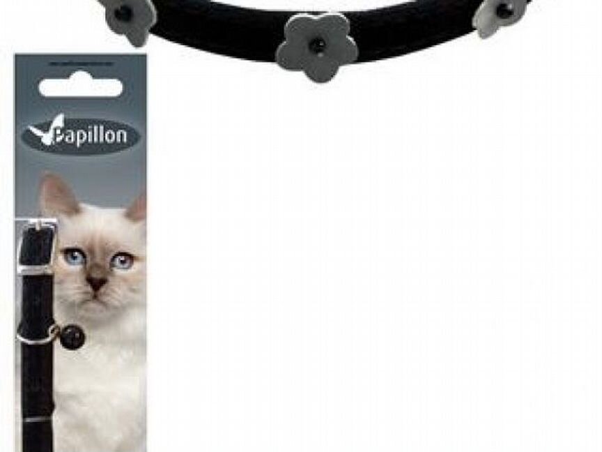 Papillon светоотражающий ошейник для кошек 10 мм x