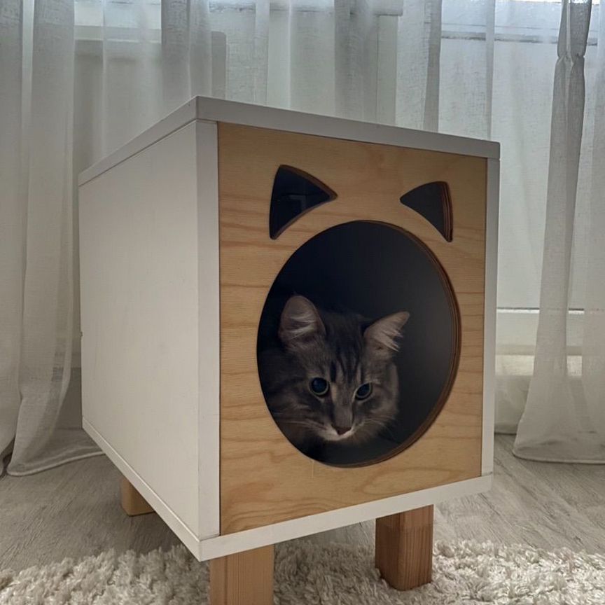 Домик для кошки тумба