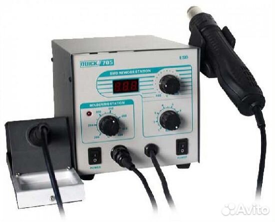 Термовоздушная паяльная станция Quick 705 купить в Красноярске Товары для дома и дачи Авито