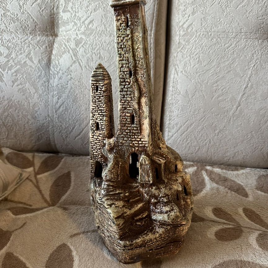 Декор в аквариум замок