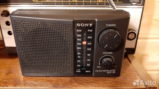 Радиоприемник sony ICF 18 купить в Москве | Электроника | Авито