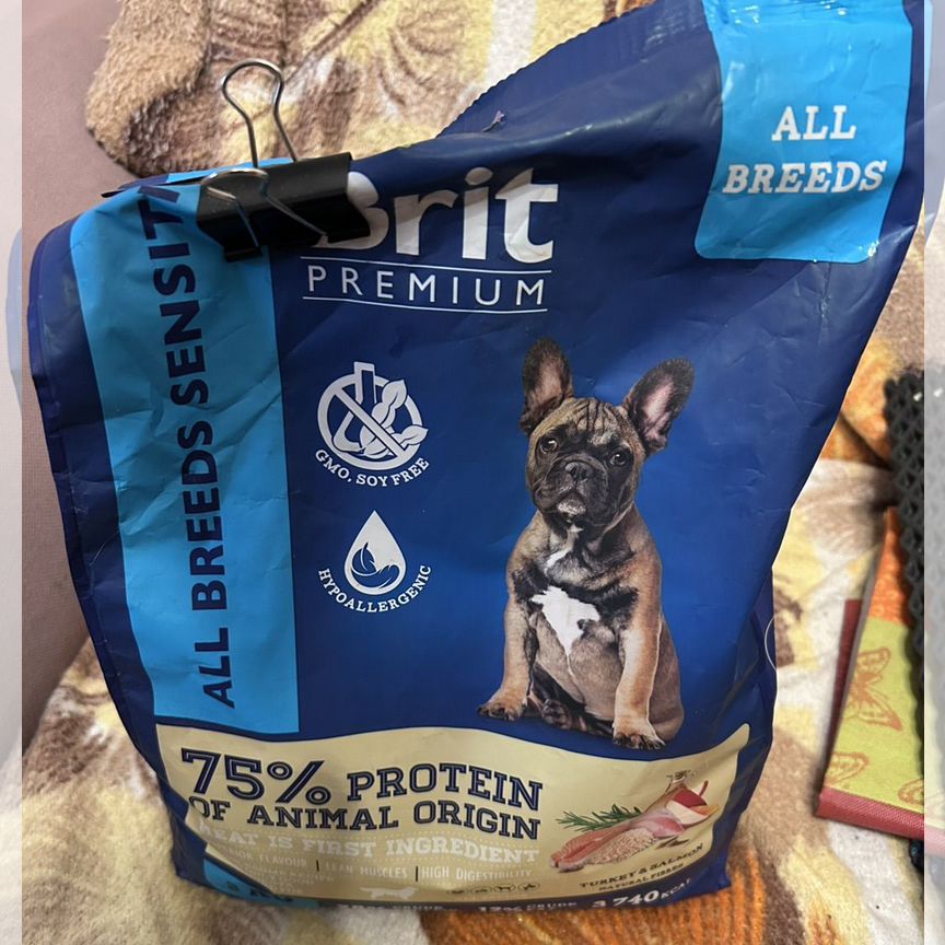 Корм для собак brit