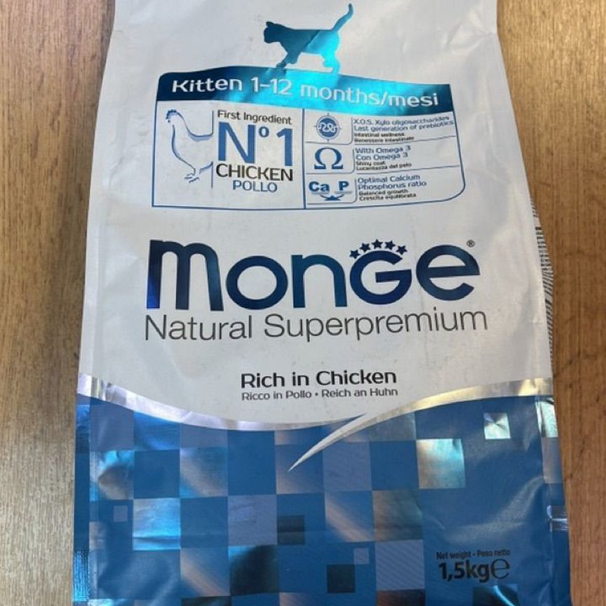 Корм для котят Monge 1,5кг