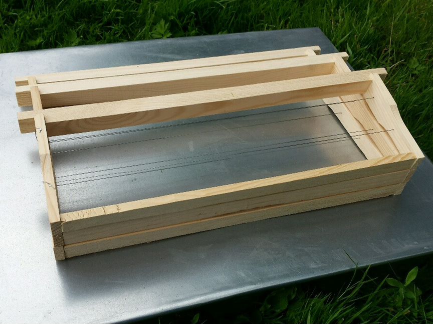 Рамки для ульев собранные: Дадан, Рут, Полурамка