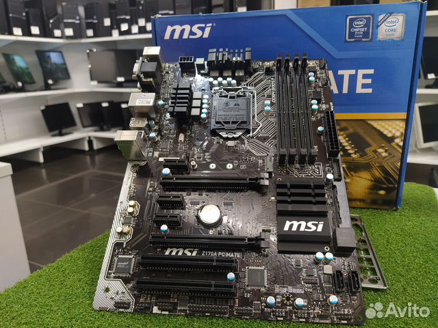 Материнская плата MSI Z170A PC mate LGA 1151 купить в Екатеринбурге ...