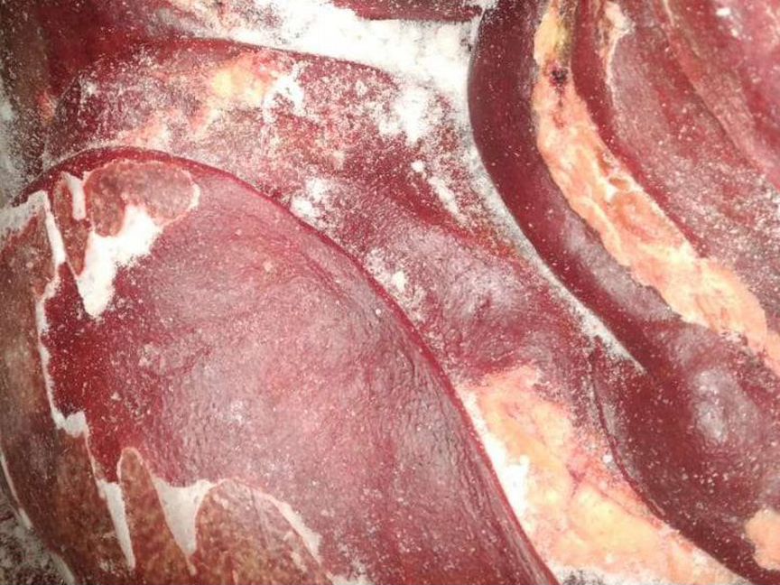 Селезенка говяжья на корм животным