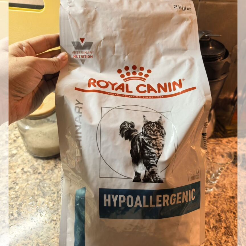 Royal canin hypoallergenic для кошек 2 кг