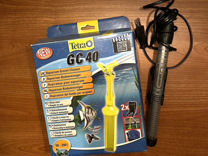 Нагреватель и очиститель для аквариума