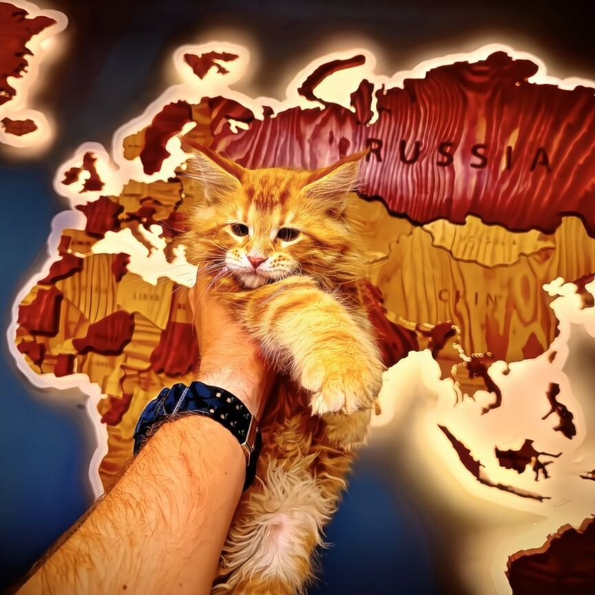 Мейн-кун котёнок