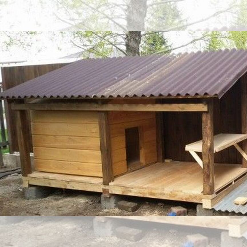 Будка для собак крупных пород