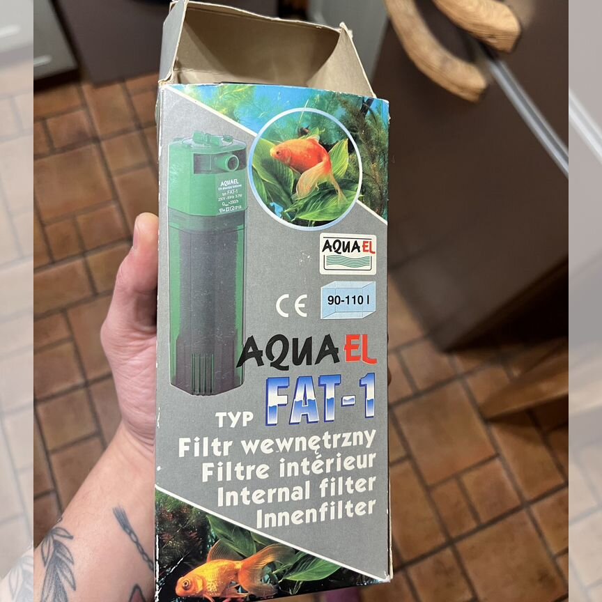 Фильтр для аквариума aquael fat-1