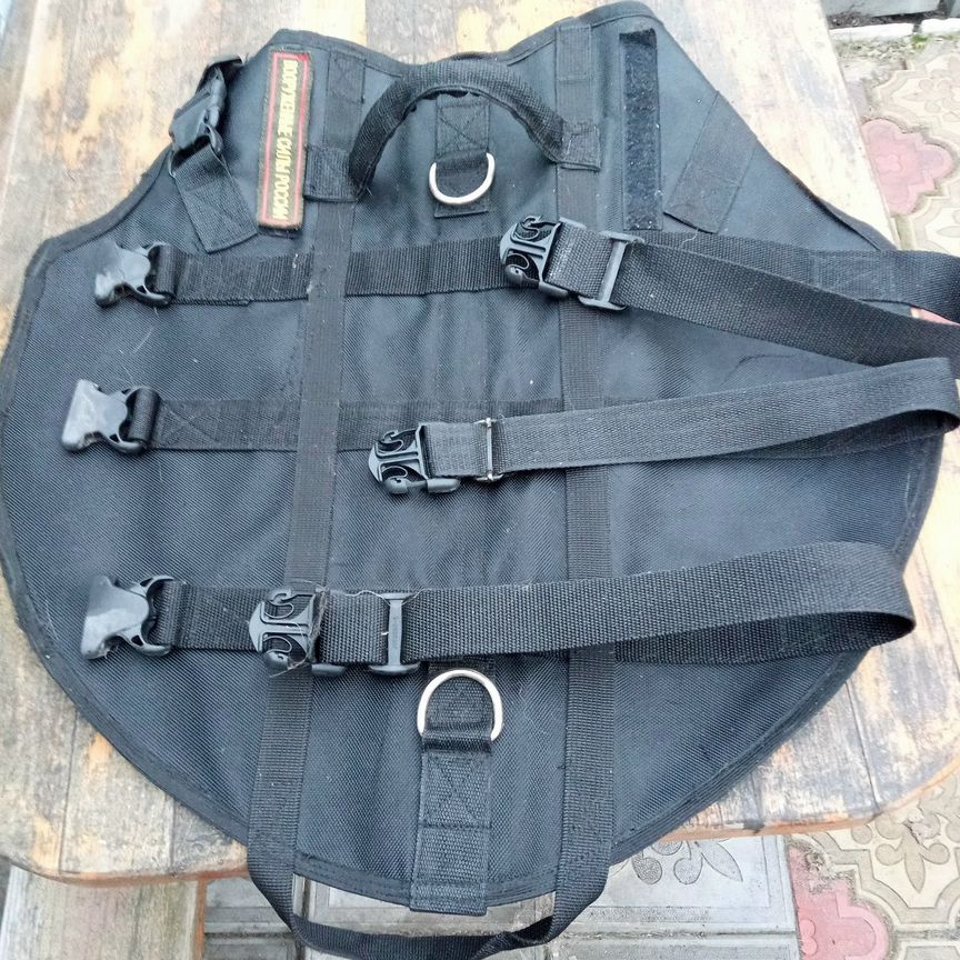 Шлейка для собаки тактическая