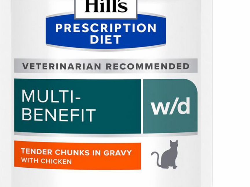 Влажный диетический корм для кошек Hill's W\D