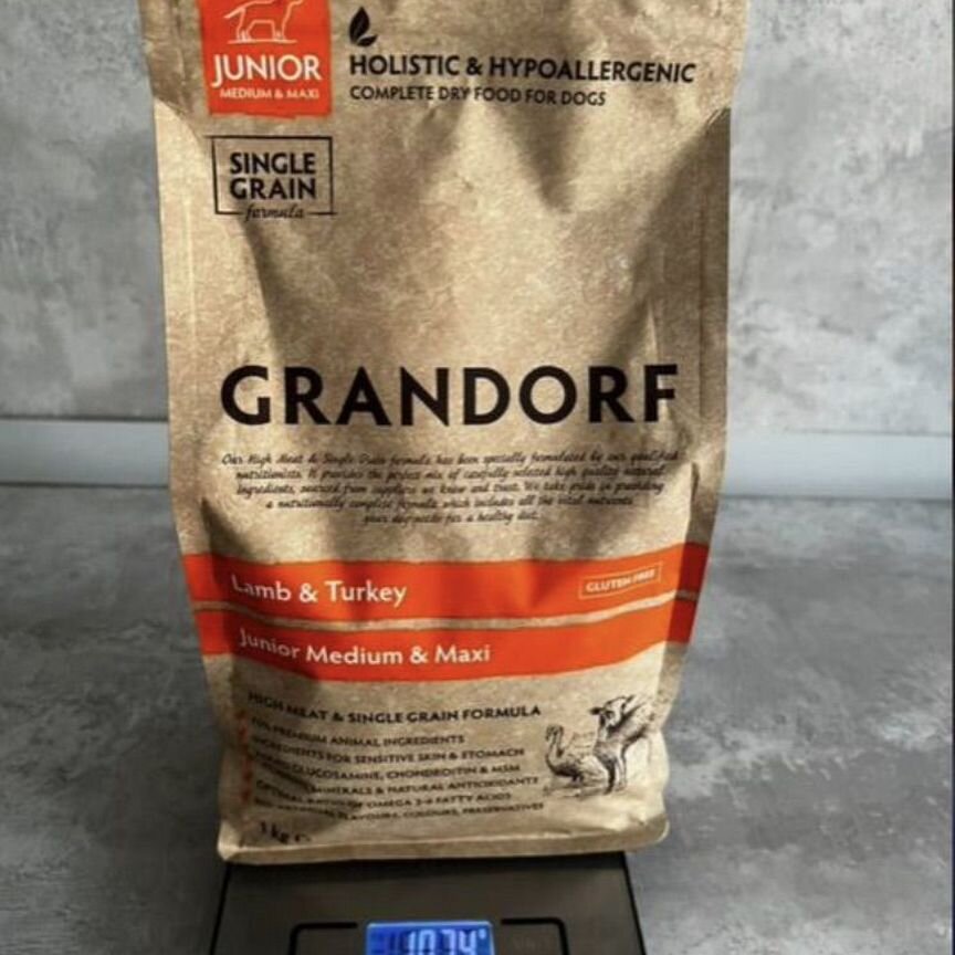 Сухой корм для собак grandorf