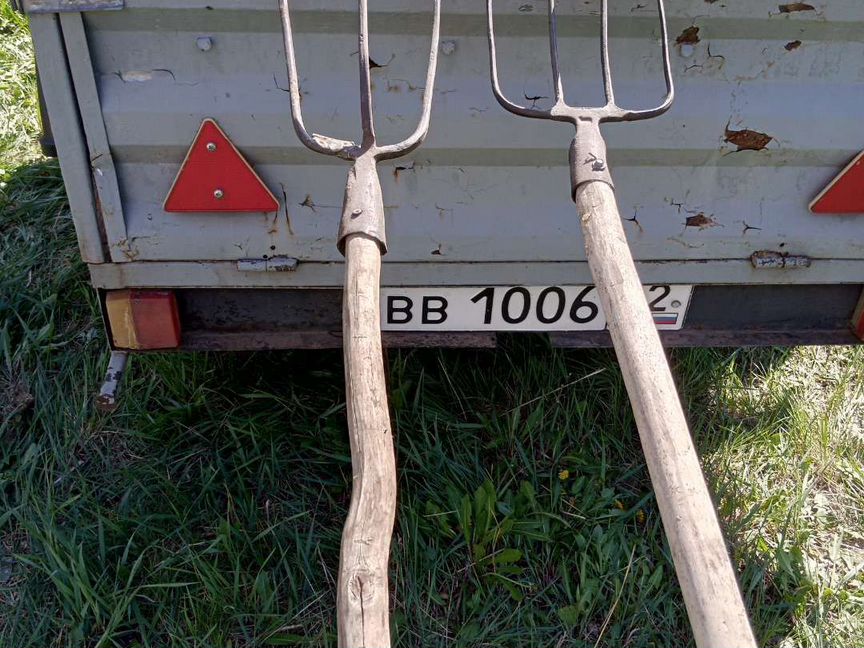 Стоговые вилы, грабли