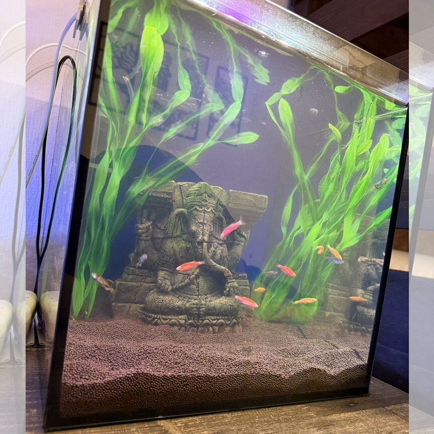 Аквариум кубик 30-35л