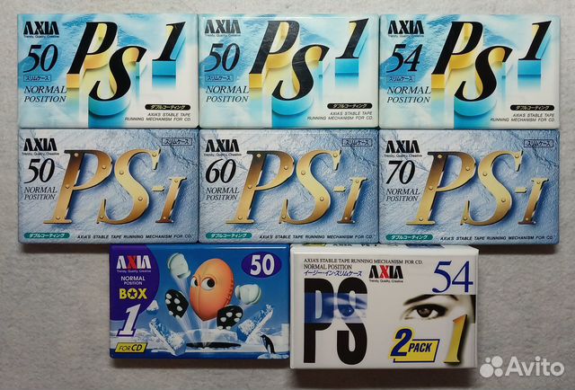 Аудиокассеты Axia PS 1, BOX 1 купить в Нижнем Новгороде по низкой цене ...