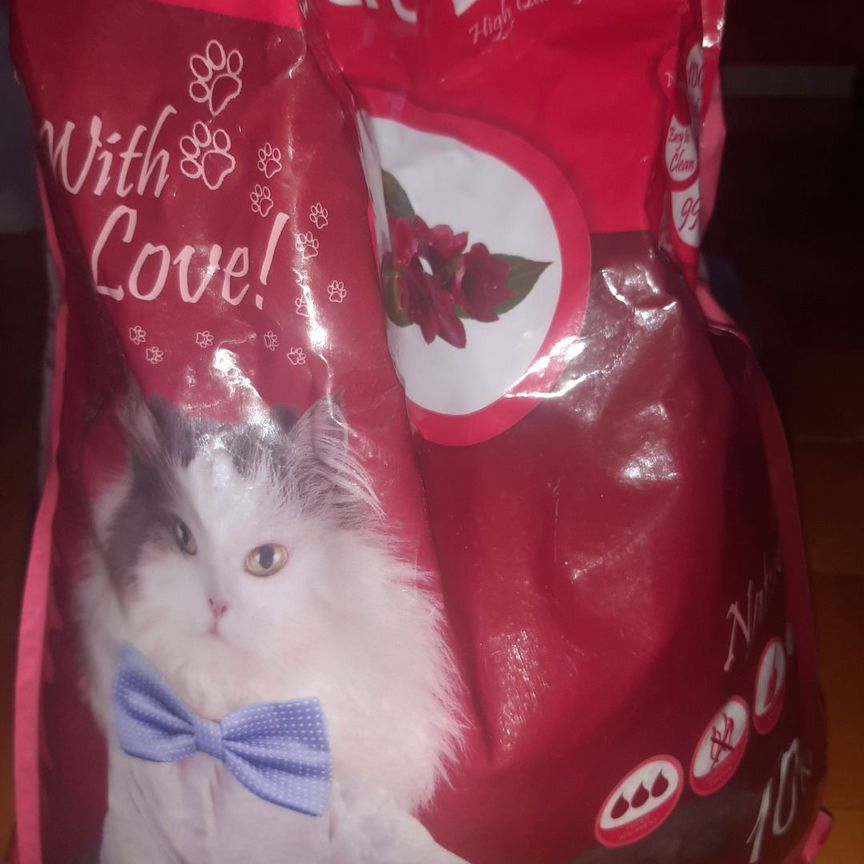 Наполнитель для кошачьего туалета Van cat