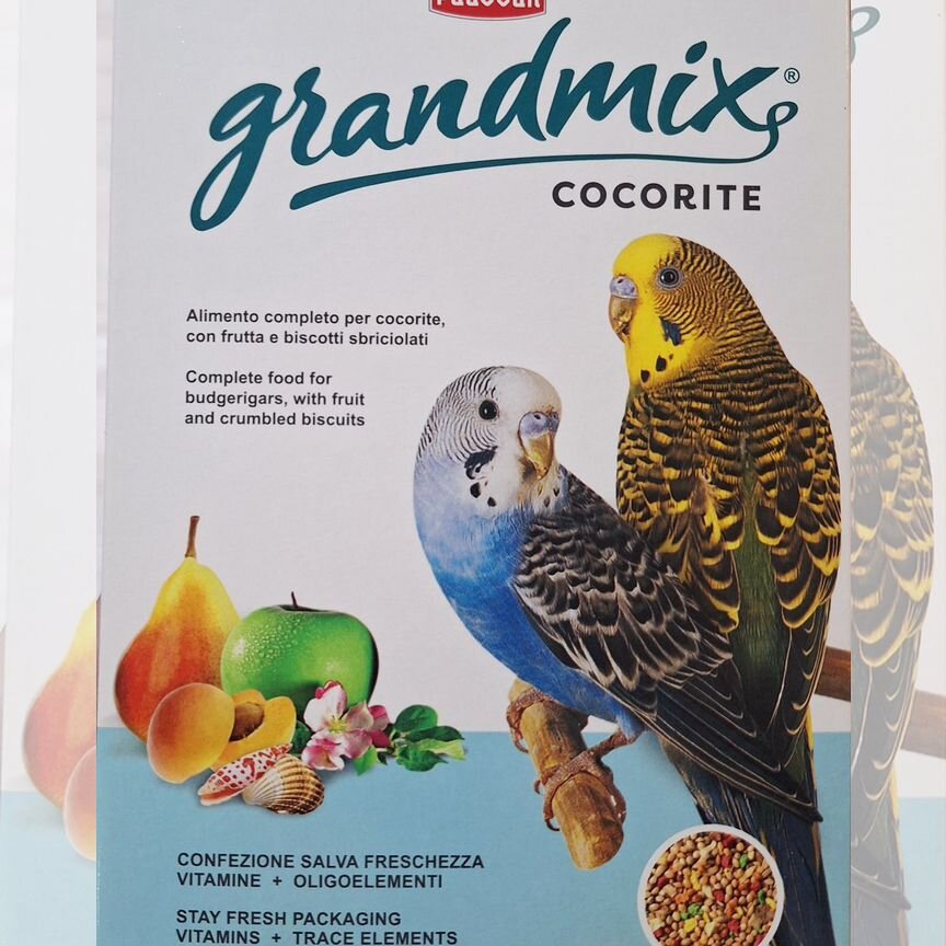 Корм для волнистых попугаев Padovan