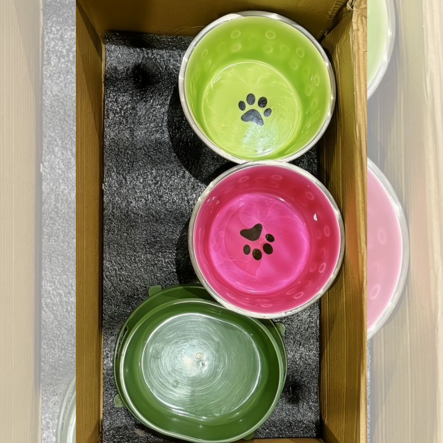 Миски для собак и кошек керамические 250 мл