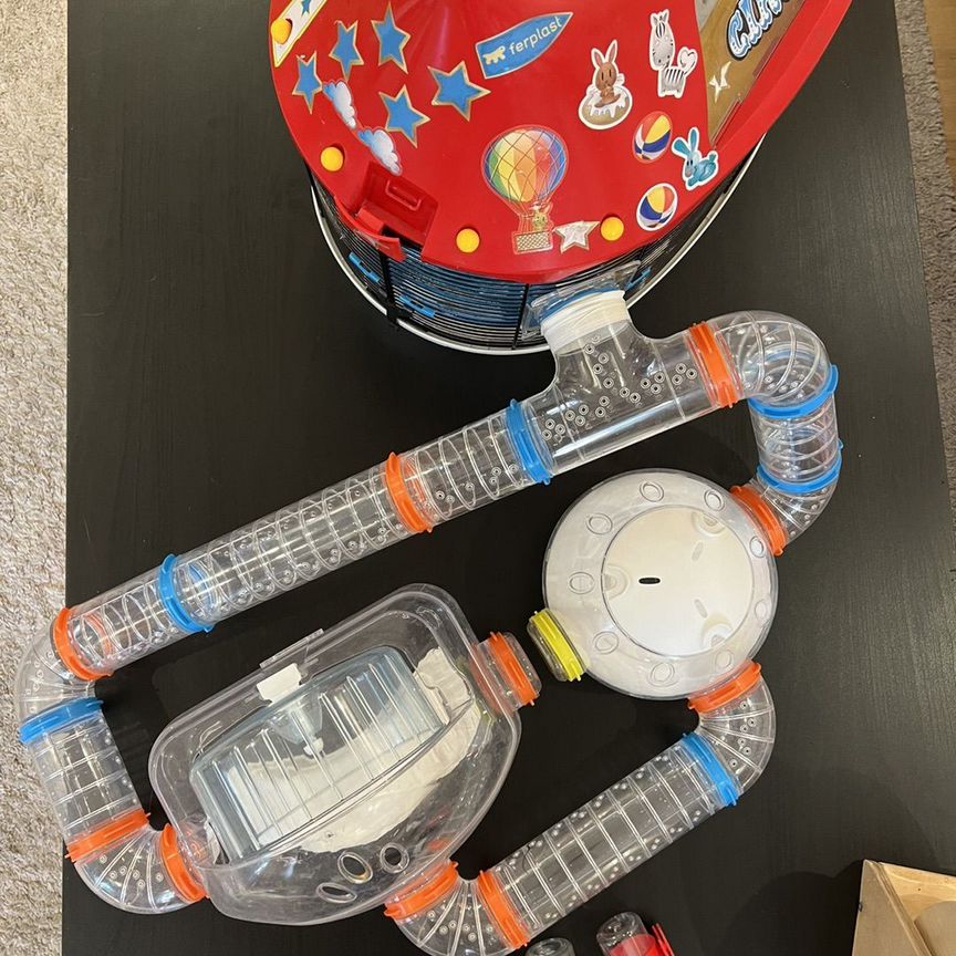 Клетка и тоннели для хомяка Ferplast