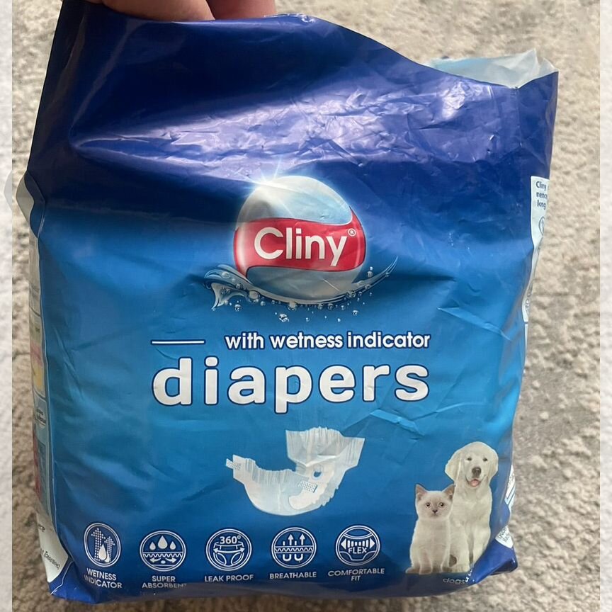 Подгузники для собак s